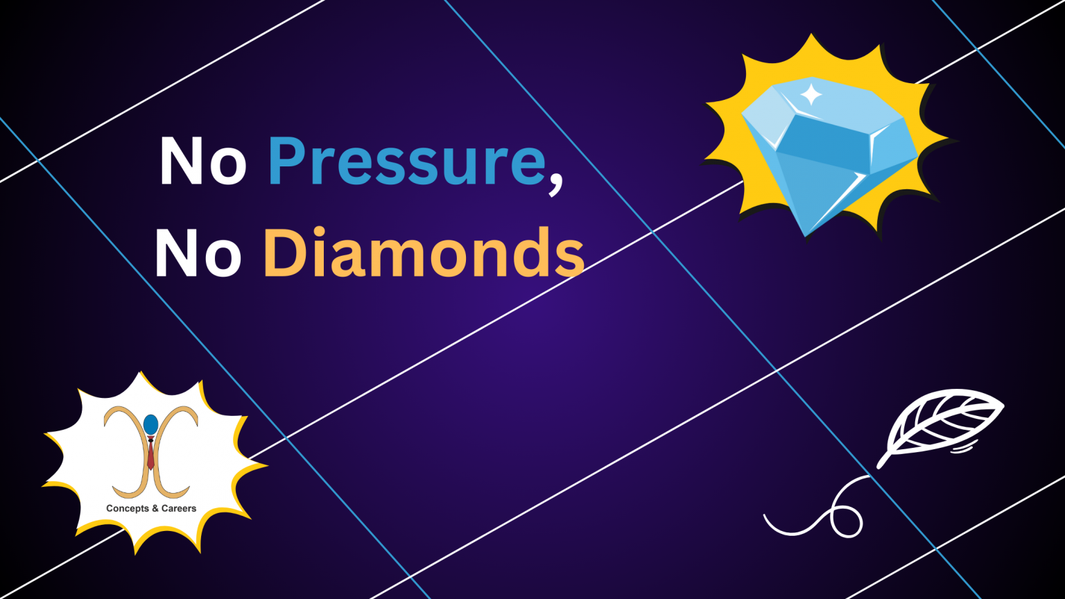 Motivational Slang: "No Pressure, No Diamonds" - Concepts and Careers
