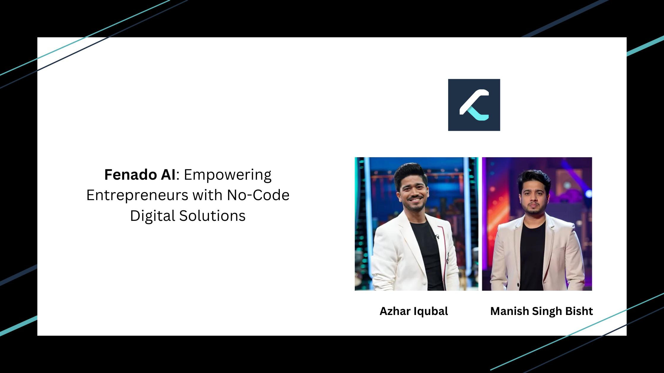 Fenado AI: Empowering Entrepreneurs with No-Code Digital Solutions ...