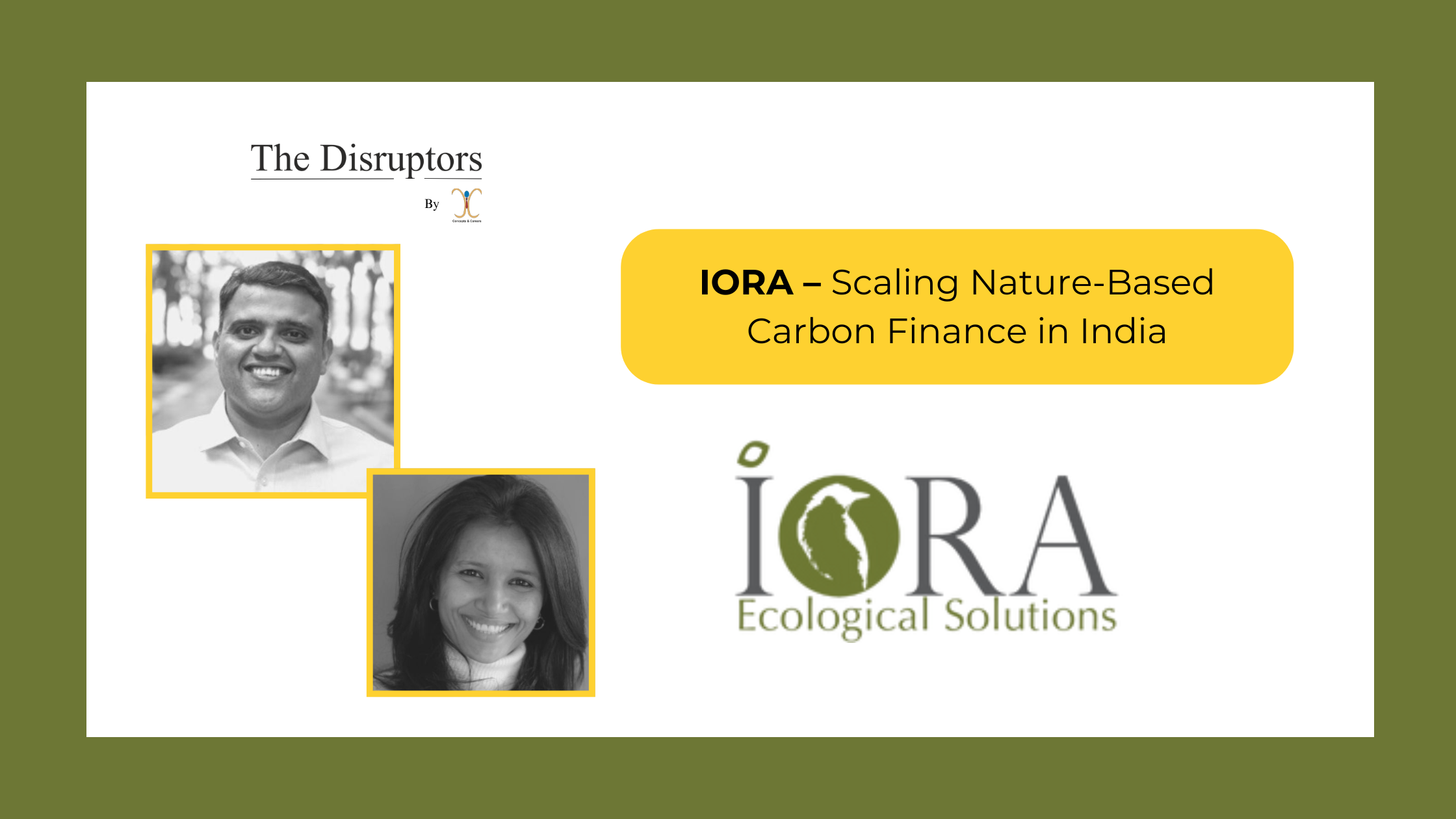 The Disruptor Series: IORA – Scaling Nature-Based Carbon Finance in ...